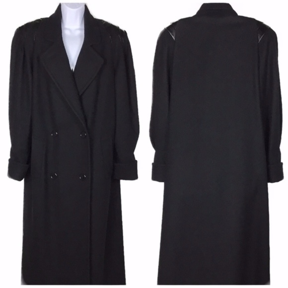 Billi | Jackets & Coats | Vintage Long Black Billi By Billycoat Coat ...